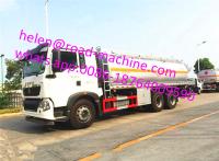 China Sinotruk Howo ZZ1267M464GE 6x6 20000 Liters 4275+1400mm Wheelbase Liquid Or Fuel Tanker Truck for sale