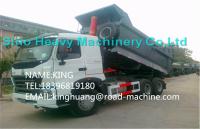 China SINOTRUK HOWO DUMP TRUCK 6 x 44100/4200/4800/5100/5200*2300*800*1200/1350/mm;volume:13-15m3 for sale