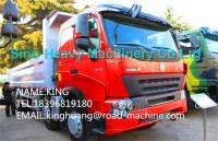China SINOTRUK HOWO DUMP TRUCK 6 x 44100/4200/4800/5100/5200*2300*800*1200/1350/mm;volume:13-15m3 for sale