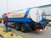 China HOWO7 Sinotruk Water Carrying Liquid Tanker Truck LHD 6X4 15 - 25CBM 290hp Water Tank Truck for sale