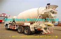 China HOWO Sinotruk Concrete Mixer Trucks 8cbm 6x4  371 hp 20-60 ton  With Italy Motor And Pump for sale