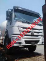 China HOWO Sinotruk Concrete Mixer Trucks 8cbm 6x4  371 hp 20-60 ton  With Italy Motor And Pump for sale