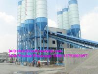 China HZS50 model Concrete Batch Mix Plant with mixer JS1000 , power 100KW for sale