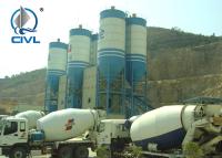 China HZS50 model Concrete Batch Mix Plant with mixer JS1000 , power 100KW for sale