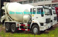 China SINOTRUK SWZ Yellow Concrete Mixer Trucks 8-20cbm 6x4 290 - 420 HP  Euro2 LHD OR RHD Color optional for sale