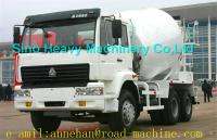 China SINOTRUK SWZ Yellow Concrete Mixer Trucks 8-20cbm 6x4 290 - 420 HP  Euro2 LHD OR RHD Color optional for sale