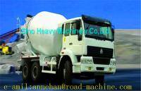 China SINOTRUK SWZ Yellow Concrete Mixer Trucks 8-20cbm 6x4 290 - 420 HP  Euro2 LHD OR RHD Color optional for sale
