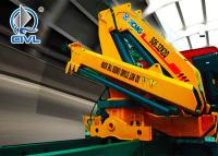 China 5000kg Knuckle Vehicle Mounted Cranes in White Red , Boom Truck Crane SQ5ZK3Q for sale