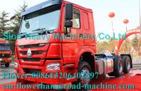 China SINOTRUK HOWO 6 X 4 Tractor Truck Head 371HP Prime Mover Truck with Euro II / III  Manual Transmission for sale
