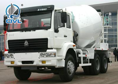 China HOWO Concrete Mixer Truck  8-16cbm 8x4 Euro 2/3  LHD RHD  371HP With Italy PTO and MOTOR for sale