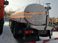 China Sinotruk Howo7 6x4 10 Tires Water tanker truck Water Transport Trucks 18-25CBM liquid tank truck for sale