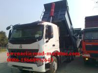 China 8 x 4 Heavy Duty Dump Trucks HOWO A7 Tipper Truck Unloading 380HP Dump Trucks 50tons dumper for sale
