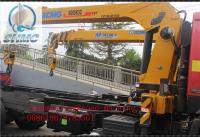 China Lifting 3200KG Hydraulic Truck Mounted Cranes / Service Truck Crane Truck-mounted crane with telescopic boom for sale