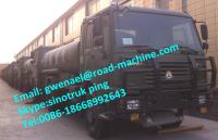 China SINOTRUK Oil Tanker Truck HOWO OIL TANK truck 6X4 25000L  336 / 340 / 371HP EUROII/III for sale