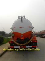 China SINOTRUK Howo 16CBM Sewage Suction Tanker Truck For Municipal Environmental Sanitation for sale