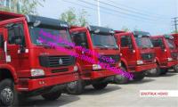 China EURO II 4x2 Heavy Duty Dump Truck 371HP / Manual 20 Ton Trucks for sale