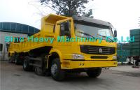 China EURO II 4x2 Heavy Duty Dump Truck 371HP / Manual 20 Ton Trucks for sale