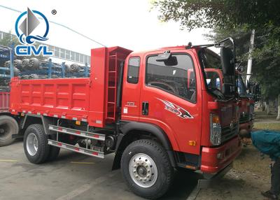 China EURO II 4x2 Heavy Duty Dump Truck 371HP / Manual 20 Ton Trucks for sale