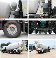 China Sinotruk HOWO 6x4 Concrete Mixer Trucks Concrete Mixing Equipment in White,8 Cubic Meters for sale