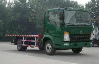 China Flat Transport Vehicle Cummins Engine Total Weight 4495Kg Green Color for sale