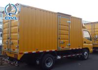 China New HOWO Cargo Truck 95 HP Light Duty Commercial Trucks Engine Power HOWO Light Cargo Trucks for sale