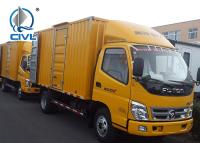 China Box Type Unloading Light Duty Truck 8 Ton With EURO II Emission Standard for sale