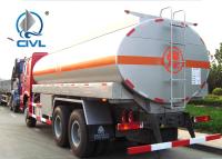 China SINOTRUK HOWO 22cbm Fuel Oil Delivery Truck 6x4 Fuel Pump Pipe 336 Hp for sale