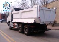 China Sinotruk HOWO7 Red 336 Hp New Diesel Fuel Type Dump Truck With Q345 Steel Heavy Tipper for sale