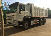 China HOWO 10 Wheel 3 Axle Dump Truck , Large Capacity International Dump Truck for sale