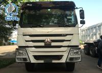 China 6x4 Full Fender EURO III in White Yellow and Red HOWO Heavy Duty Dump Truck Tipper Truck for sale