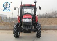 China CIVL554/55HP/4 Wheel drive farm tractor  CIVL554 new 4x4 55hp drive tractor red color for sale
