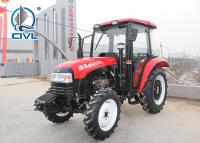 China CIVL554/55HP/4 Wheel drive farm tractor  CIVL554 new 4x4 55hp drive tractor red color for sale