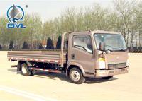 China HOWO7 SInotruk 3-8T LHD 4X2 Drive Type Cargo Box Truck Euro 2 / Light Duty Cargo Truck for sale