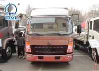 China Sinotruk HOWO Light Duty Commercial Trucks 4*2 Light Cargo Truck for sale