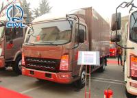 China 6T New Sinotruck Light Duty Fence Cargo Trucks With 6tires Yunnei Engine 4x2 drive wheel for sale