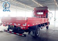 China 12T HOWO Light Duty Commercial Trucks , 4X2 Stake Truck 120hp The Best Helper for sale