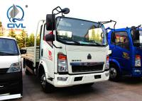 China Light Cargo Trucks 102HP Light Commercial Trucks Dimension (Mm) 5995x2000x2450 white color for sale