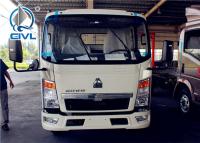 China Blue color 4T 4x2 driving wheel Heavy Duty Dump Truck With front lifting and Yunnei Engine for sale
