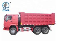 China Left Hand Drive Heavy Duty Dump Truck , 10 Wheels New Dump Truck 6x4 for sale
