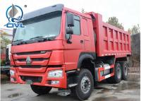 China Left Hand Drive Heavy Duty Dump Truck , 10 Wheels New Dump Truck 6x4 for sale