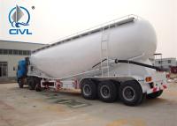 China 3 Axles 35m3 Capacity Large Capacity Diesel Semi Trailer Trucks Bulk Cement Semitrailer for sale