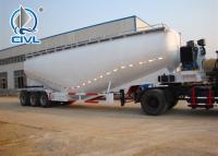 China 3 Axles 35m3 Capacity Large Capacity Diesel Semi Trailer Trucks Bulk Cement Semitrailer for sale