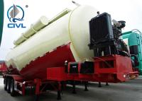 China 3 Axles 35m3 Capacity Large Capacity Diesel Semi Trailer Trucks Bulk Cement Semitrailer for sale