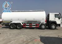 China Heavy Duty 12 Wheel Bulk Powder Construction Water Trucks 35.0 Cubic Meters Bulk Cement Truck for sale