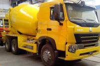 China SINOTRUK HOWO A7 Concrete Mixer Truck A7 Pump Concrete Truck 10CBM 371HP 6X4 LHD Mixer Equipment for sale