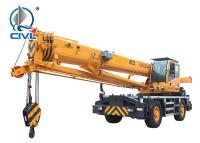 China Heavy Construction Machinery RT80 80 Ton All Wheel Drive Big Rough Terrain Tractor Crane for sale