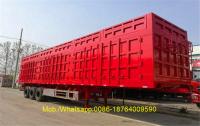 China 3 Axle 40T Container Flat Side Rollover Semi Dump Trailers / Side Dump Trailer for sale