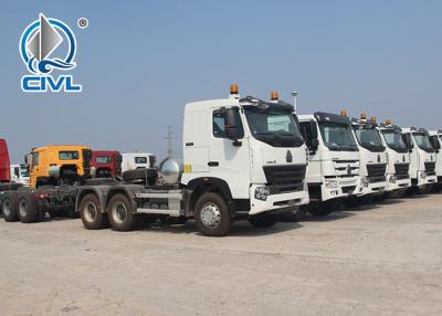 China New Sinotruk HOWO Heavy Cargo Truck Chassis 6x4 8x4 371hp Engine Euro II  Manual Type for sale