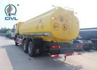 China Sinotruk HOWO Diesel 6x4 Drive Wheel Liquid Tanker Truck Fuel Tanker Trailer for sale