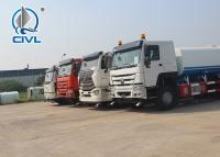 China Howo Water Tank Truck 6x4 16000l Sinotruk 371hp 12.00R20 Radial Tire Can Option Q235Material for sale